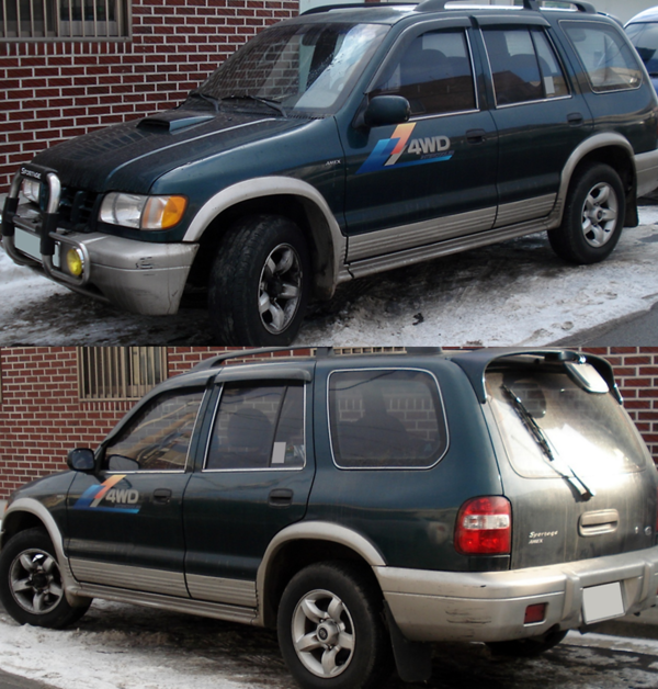 [잊혀진 車] 스포티지(NB-7) : 나를 잊지 말아요